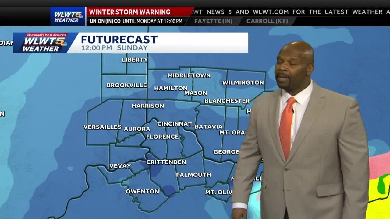 Winter storm warning issued for up to a foot of snow