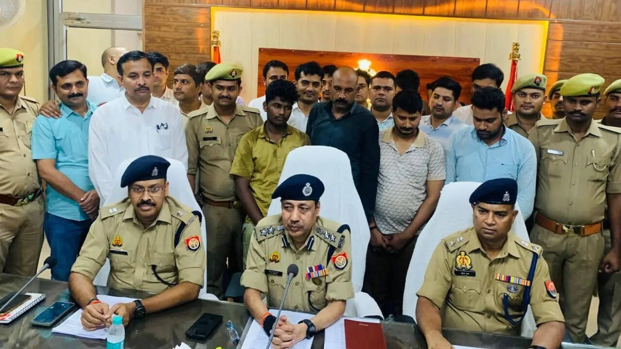 Interstate robbery busted in UP: 5 held, mastermind injured in ...