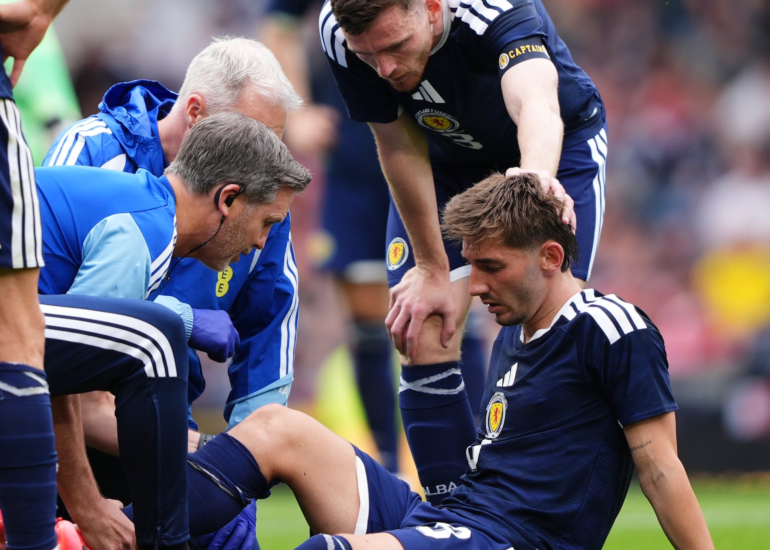 Scotland dealt blow as Billy Gilmour ruled out of World Cup with knee ...