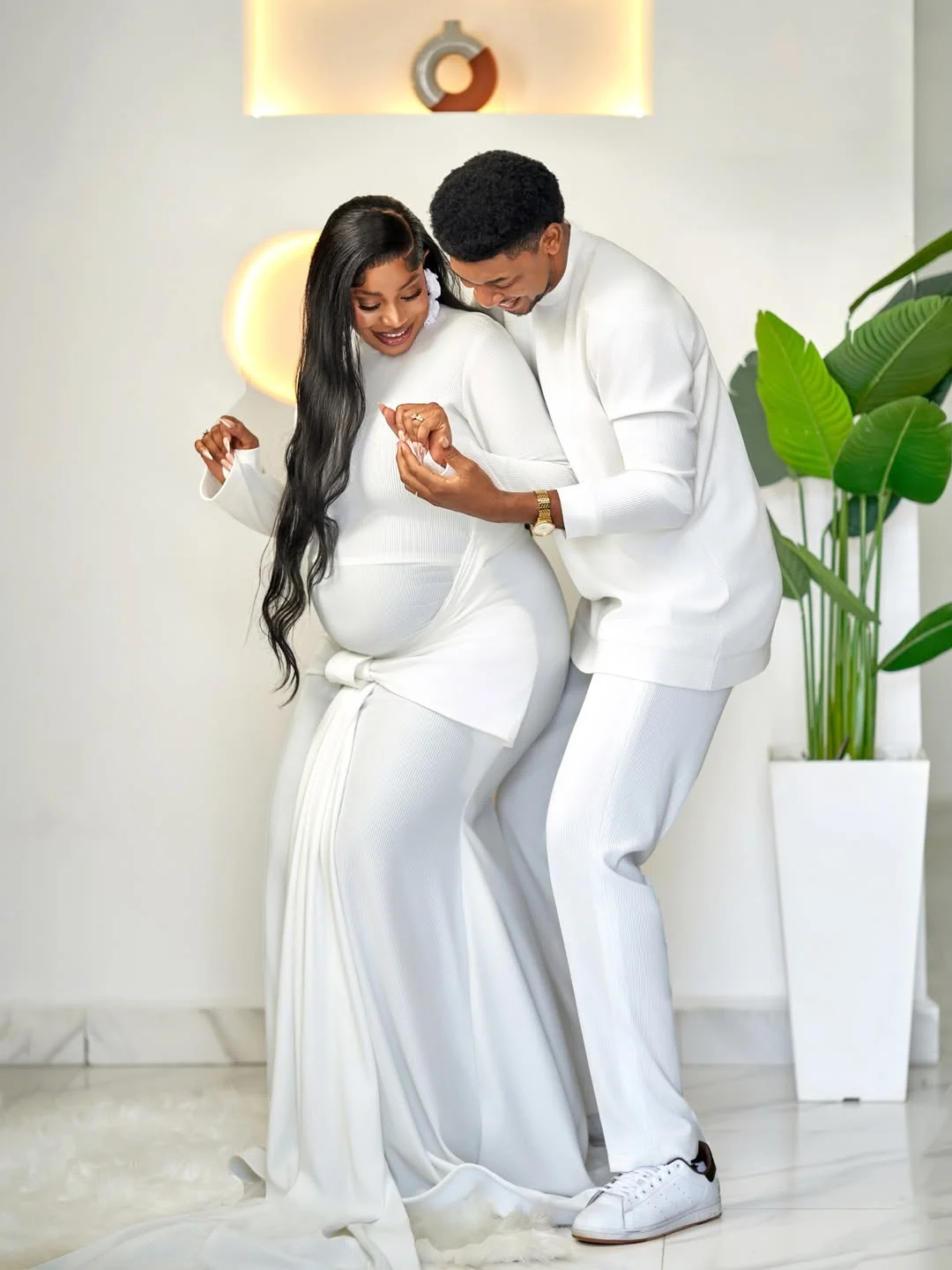 Gospel singer Steve Crown welcomes first child with wife