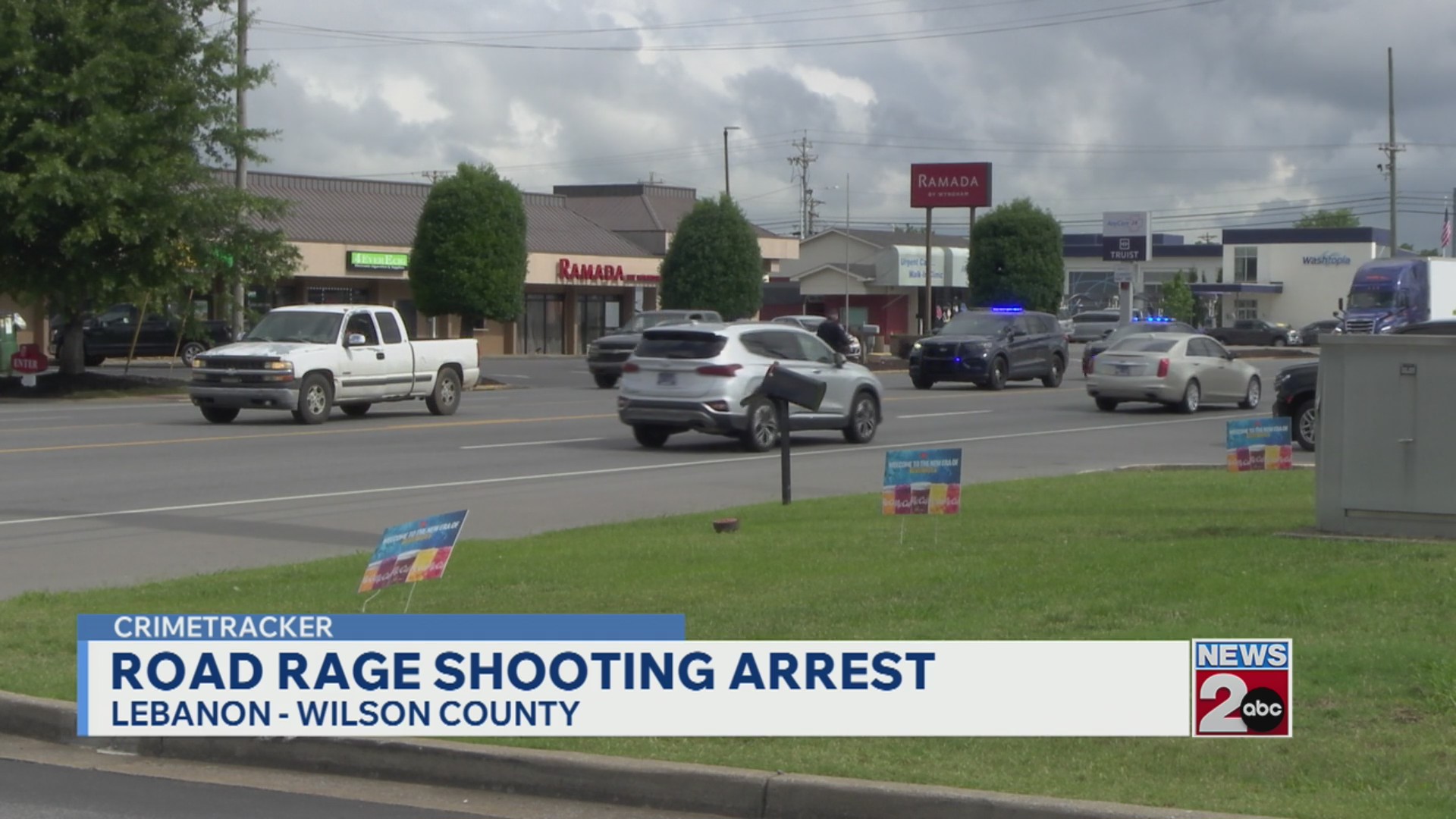 Man charged for road rage incident in Lebanon