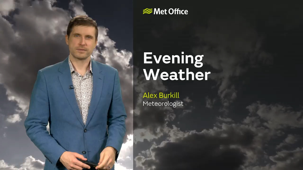 Met Office Friday evening weather forecast 27/03/2026