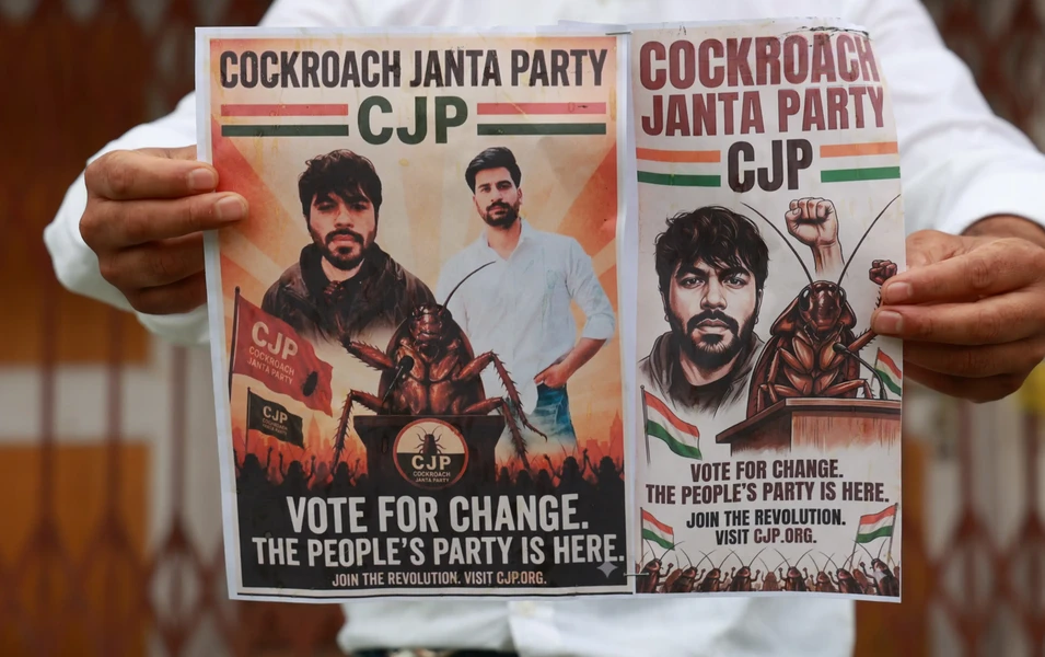 Cockroach Janta Party takes satire offline with civic campaign