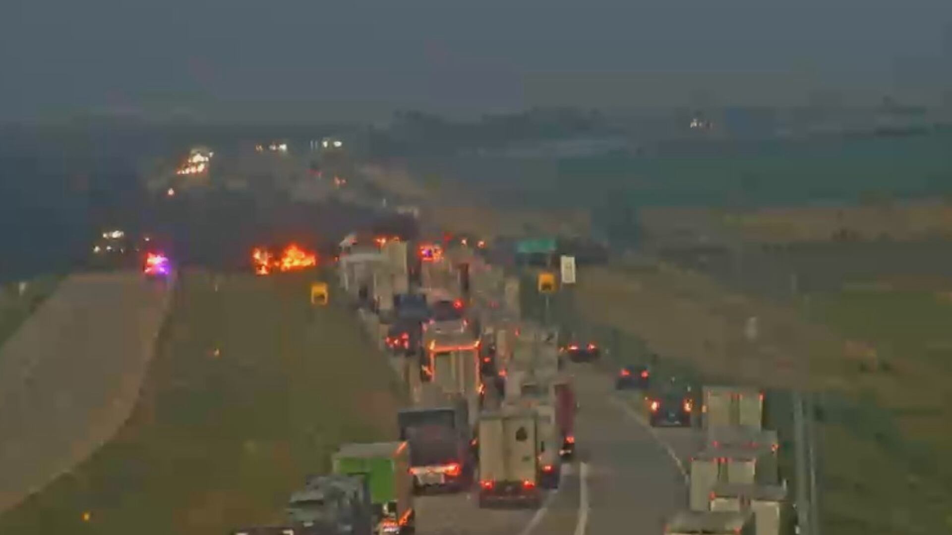 One person dead after 16-vehicle crash near Ogallala