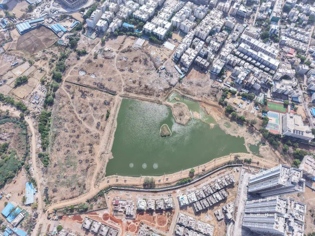 HYDRAA restores Mushkin Lake boundaries, fences water body