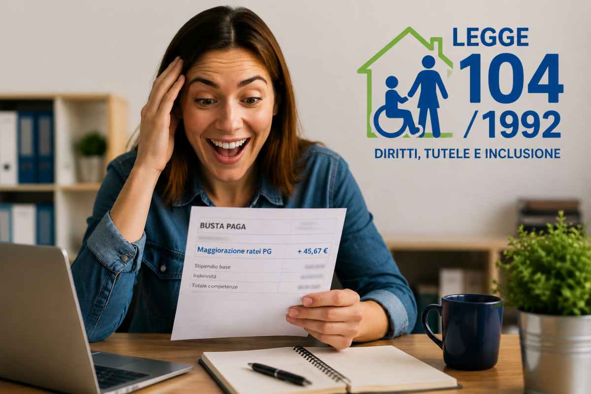 Legge 104, sembra un aumento di stipendio ma è un bonus: come cambia il ...