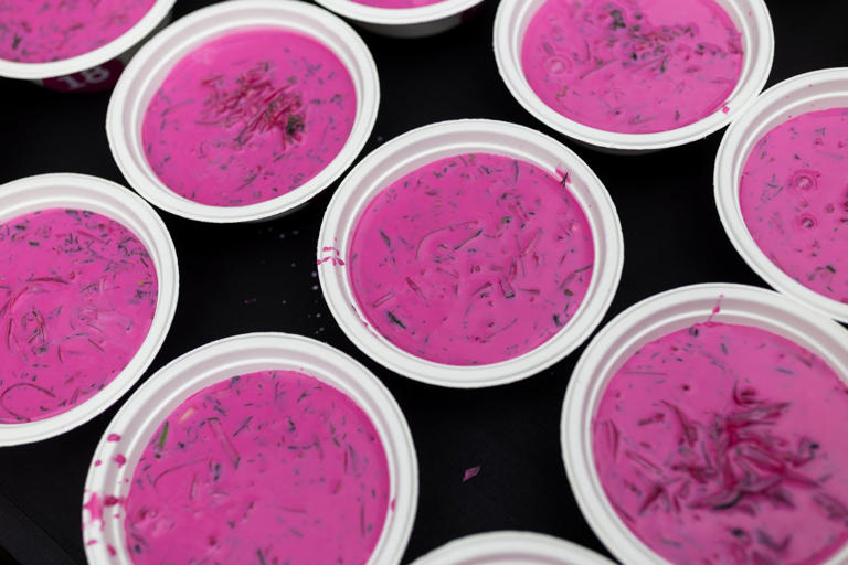 Barbie-pink soup festival brings thousands to party in this historic ...
