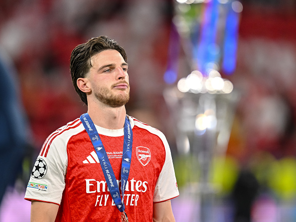 Declan Rice reveals Gabriel is 'devastated' after his penalty miss in ...