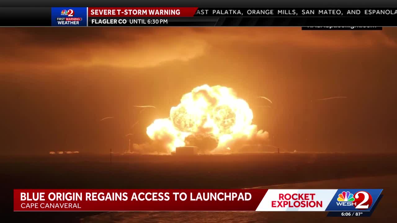 Blue Origin CEO on what's next after New Glenn explosion on Florida's ...