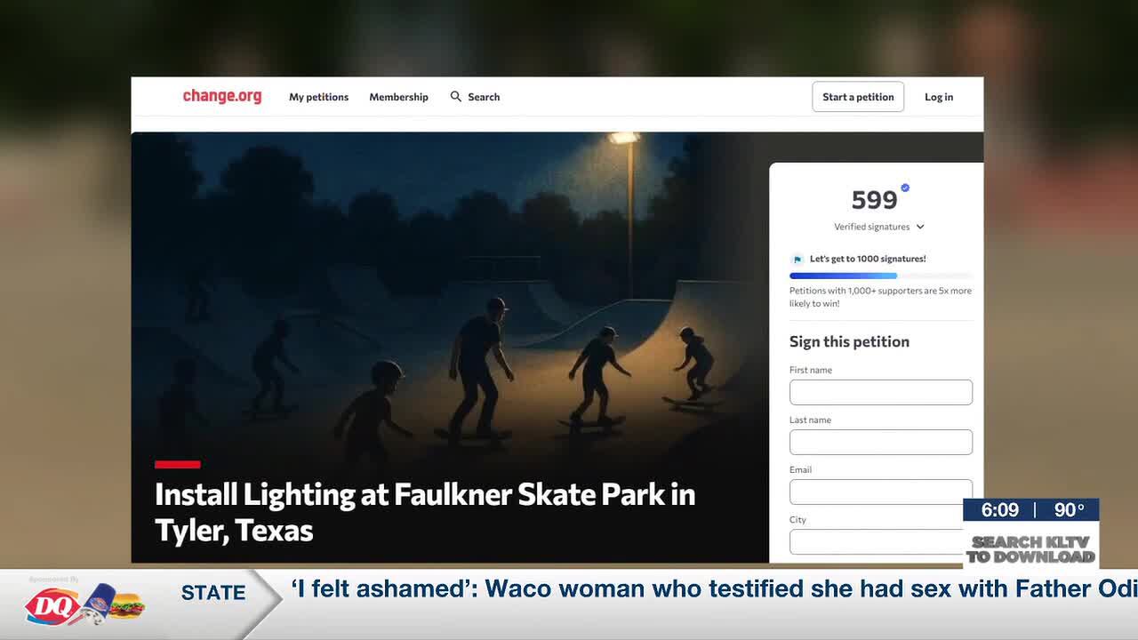 Skaters raise money to install lights at Faulkner Skate Park