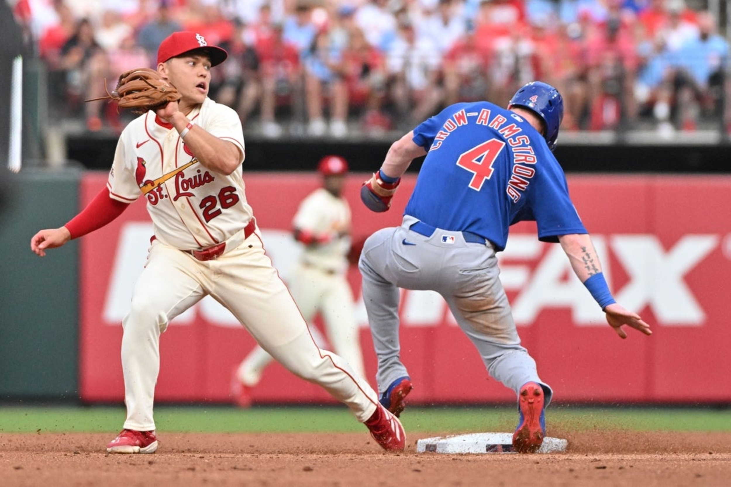 Pete Crow-Armstrong erupts out of slump as Cubs top Cards