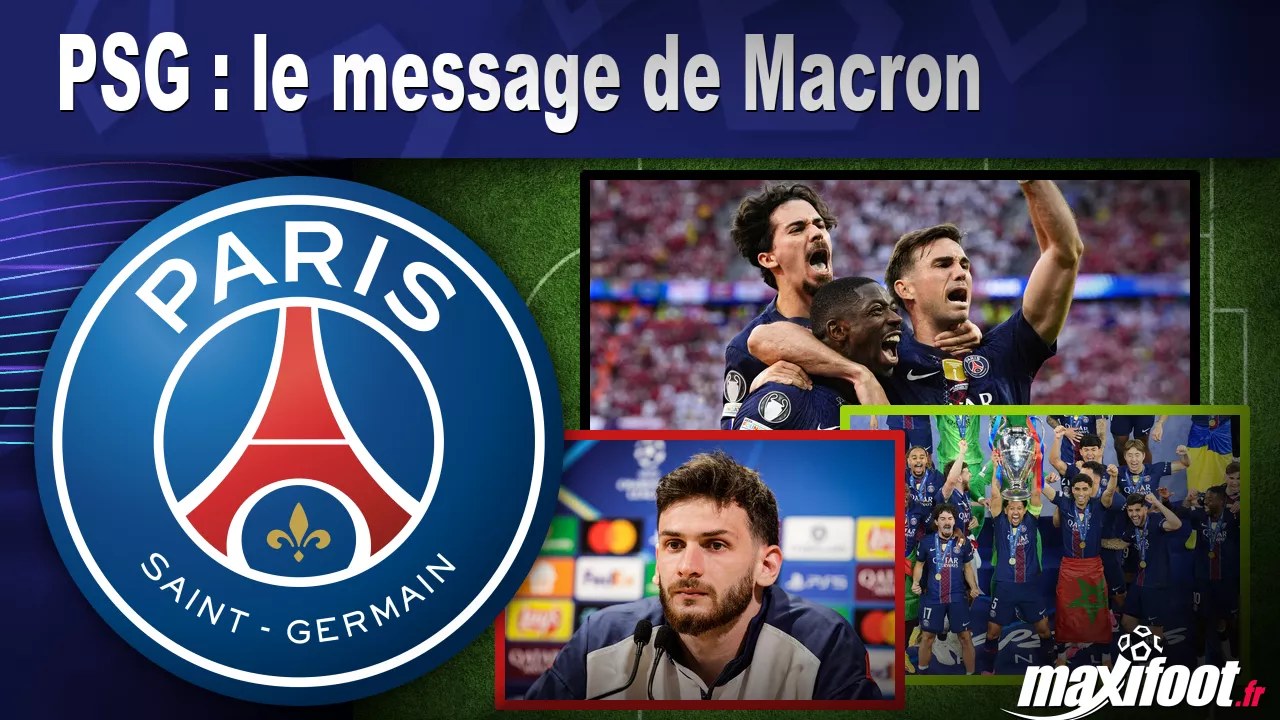 PSG : le message de Macron