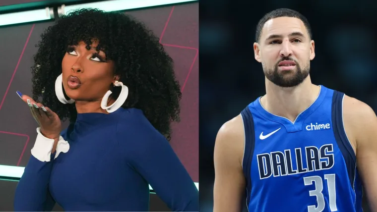 Megan Thee Stallion stuns in low-cut white dress amid alleged Klay ...