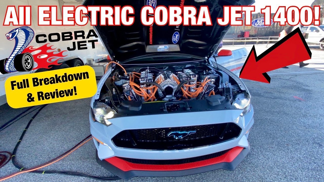 Meet the all new electric Cobra Jet Mustang 1400!