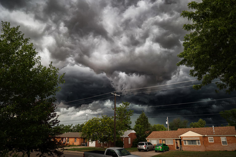 Storm reports in Kansas on Saturday