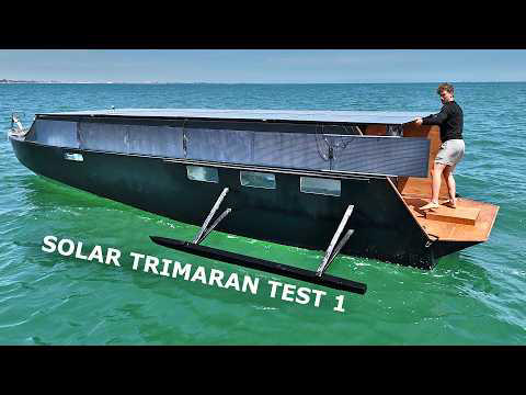 Man who built solar-powered yacht that can run forever adds new upgrade ...