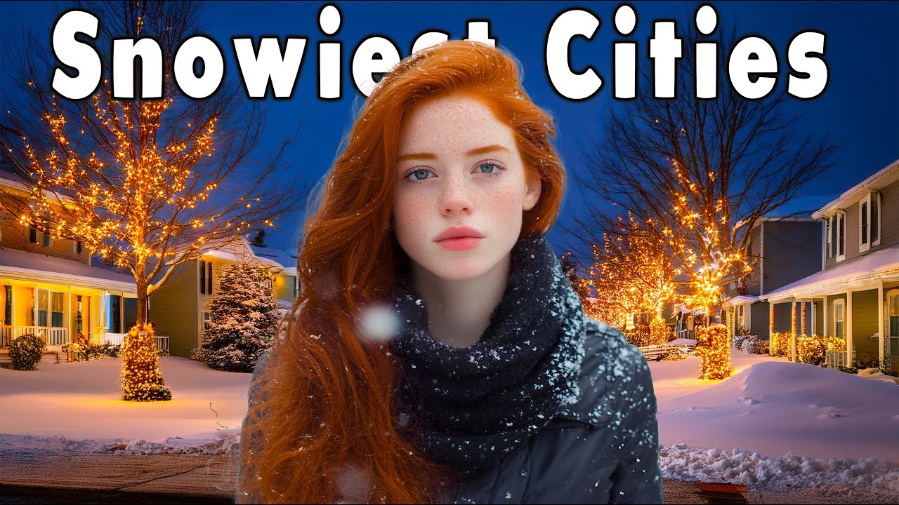 Insane snowfall records are broken in US cities 2025
