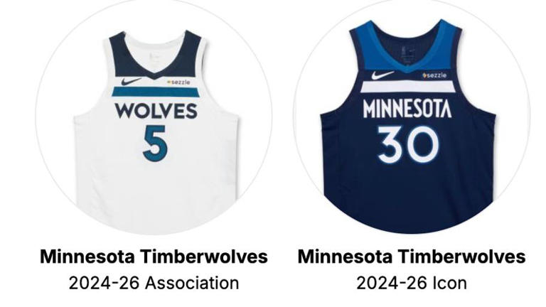The Timberwolves' new uniforms have leaked, and they're excellent