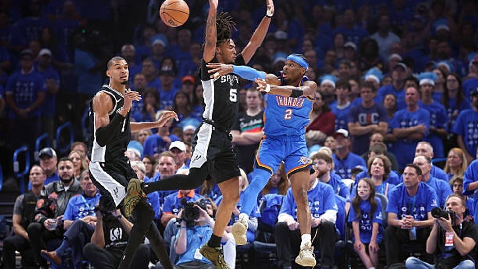 Spurs clinch West with 111-103 Game 7 win over Thunder, return to NBA ...