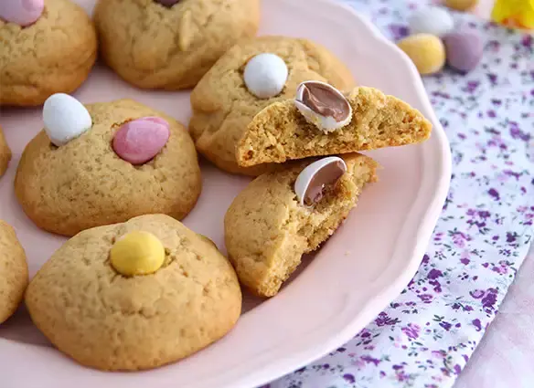 Easter chocolate cookies