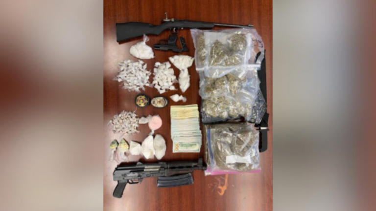 Multiple items seized in Talladega County drug bust