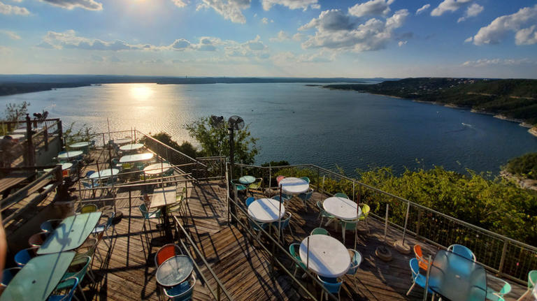 Texas' premier lake lined with resorts, restaurants, and vibrant ...