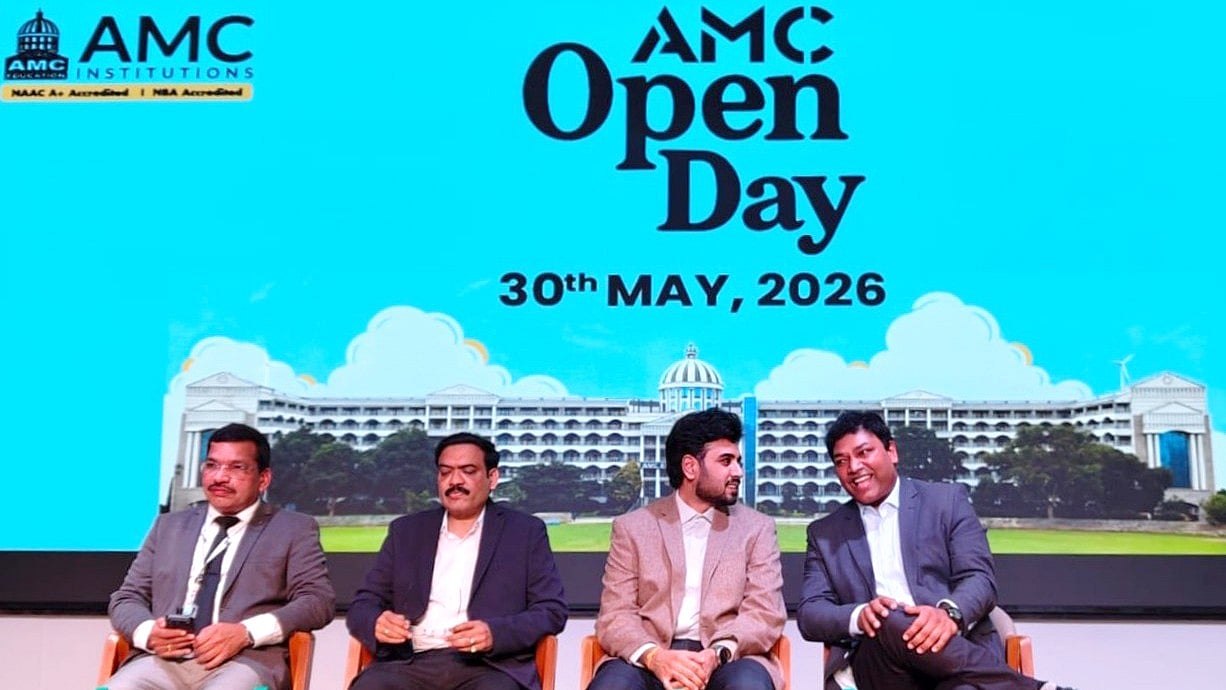 AMC College open day in Bengaluru showcases student projects