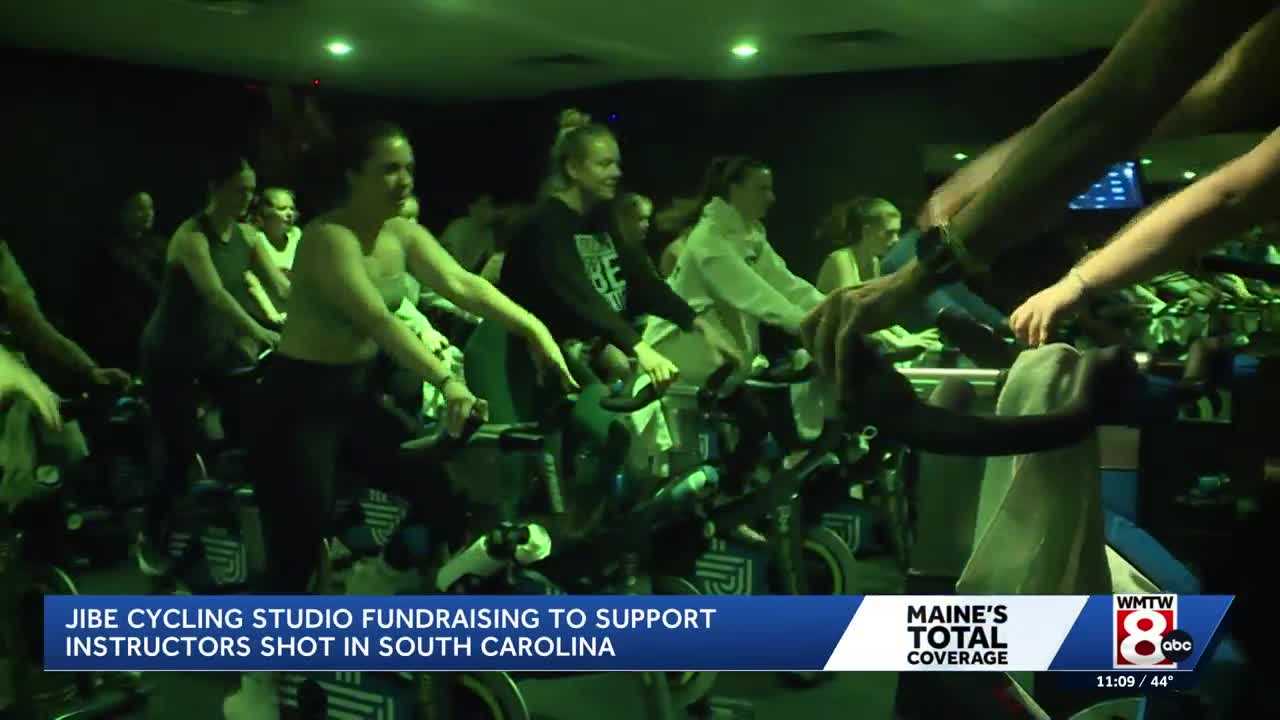 Maine cycling studio hosts fundraiser for instructors shot in South ...