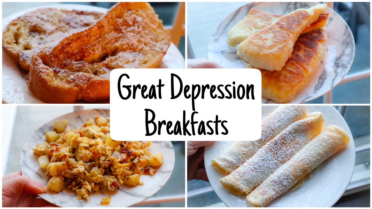 Making and Trying 4 Great Depression Breakfast | Depression Era Recipes ...