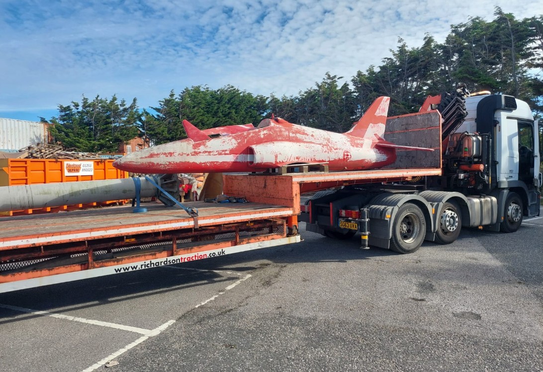 Plans to install replica Hawk jet as RAF tribute at Fylde Memorial ...