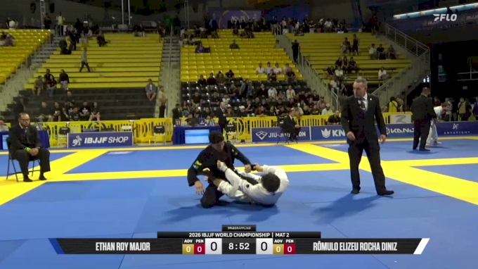 Rômulo Elizeu Rocha Diniz vs Ethan Roy Major 2026 World Jiu-Jitsu IBJJF ...