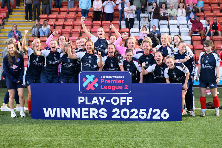 Falkirk promoted to SWPL2 after play-off final victory against East ...