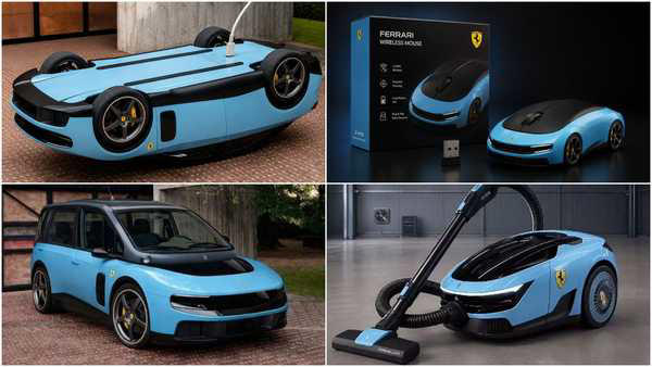 Ferrari Luce: primeiro elétrico da marca vira meme e é comparado a ...