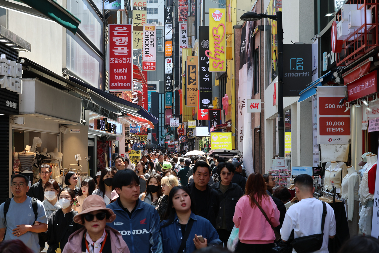 4월 서울 방문 외국인 관광객 156만명…카드 소비액 50% 증가