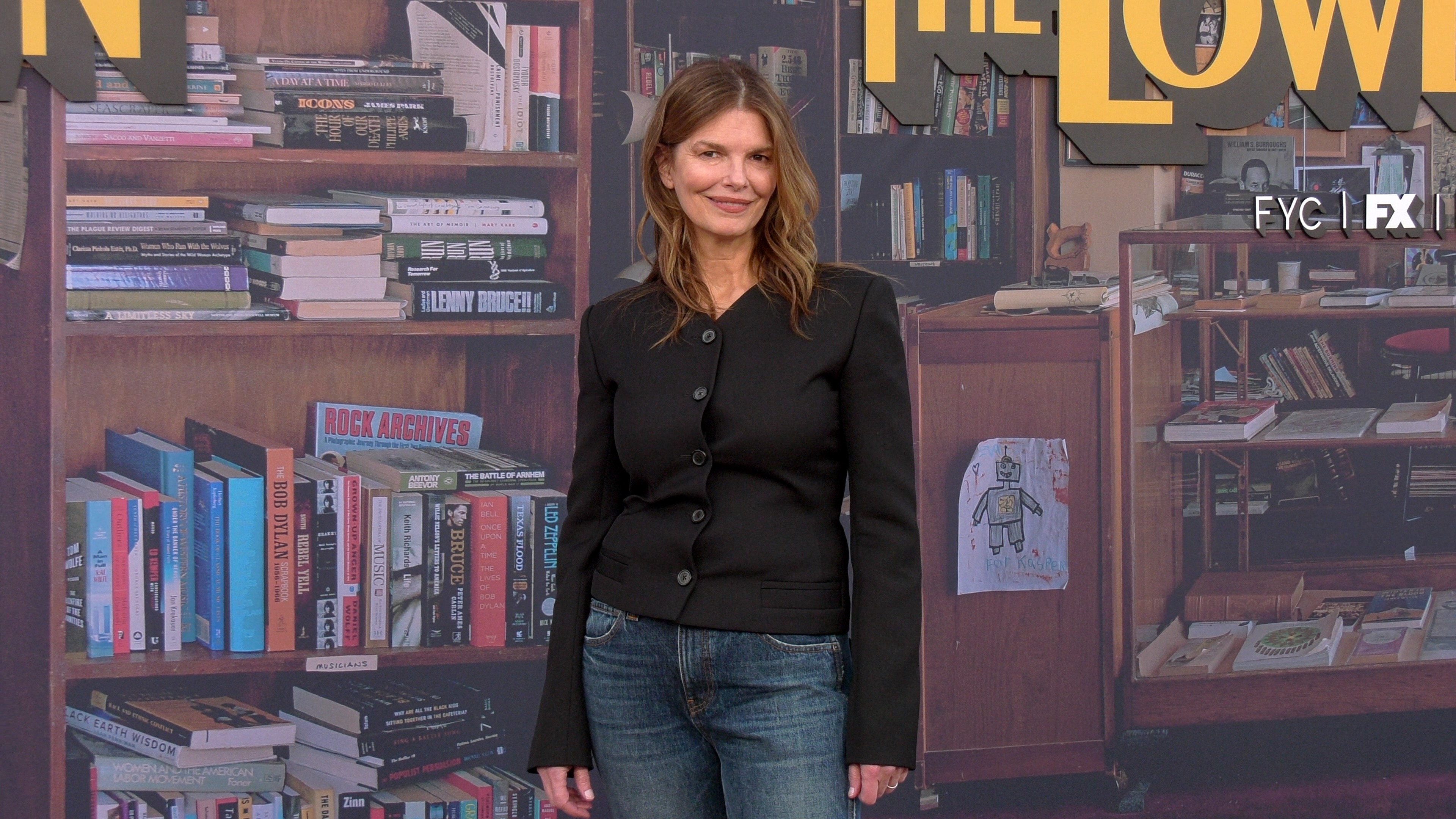 Jeanne Tripplehorn attends the FYC red carpet for FX's The Lowdown