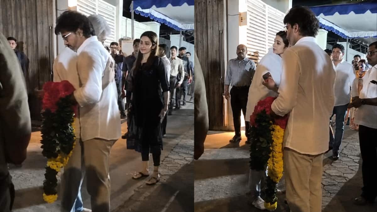 Tamil Nadu CM Vijay, Trisha Krishnan visit Ajith Kumar's home after ...