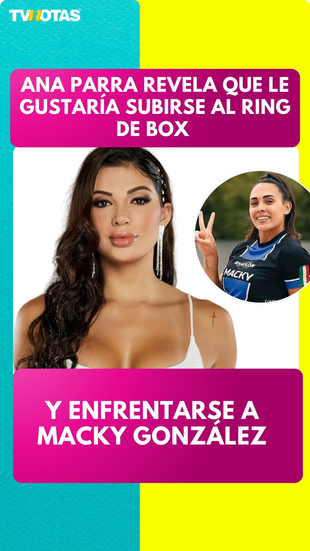Ana Parra revela que le gustaría subirse al ring de box y enfrentarse a ...