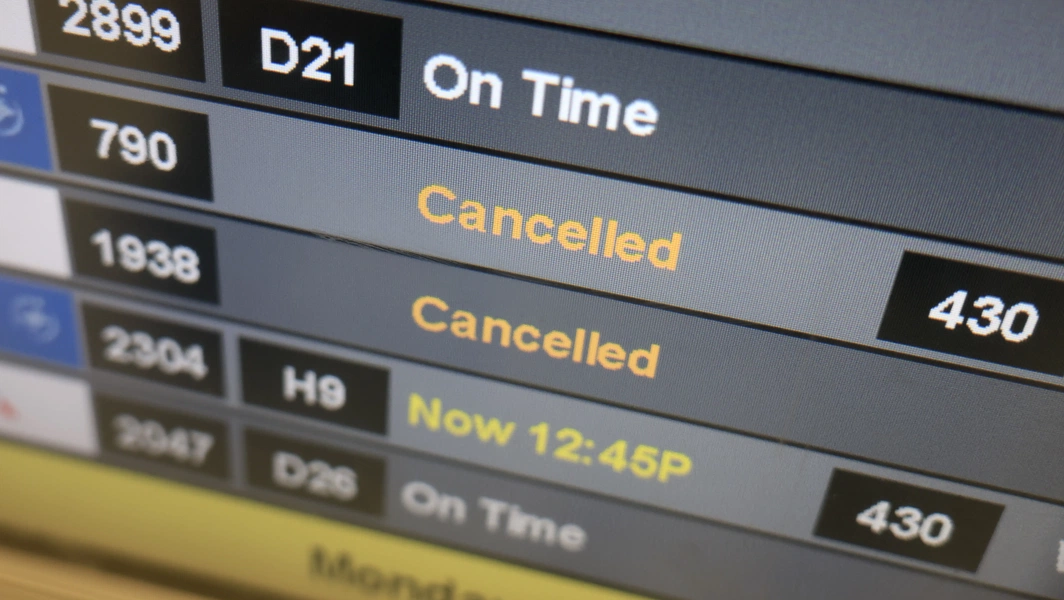 What to do when your flight is canceled or delayed
