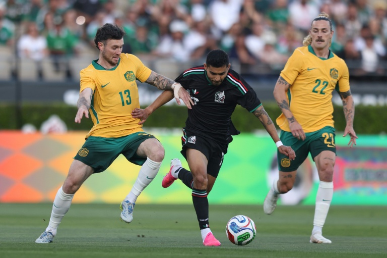 Gritty Socceroos aim to spoil co-hosts' World Cup party