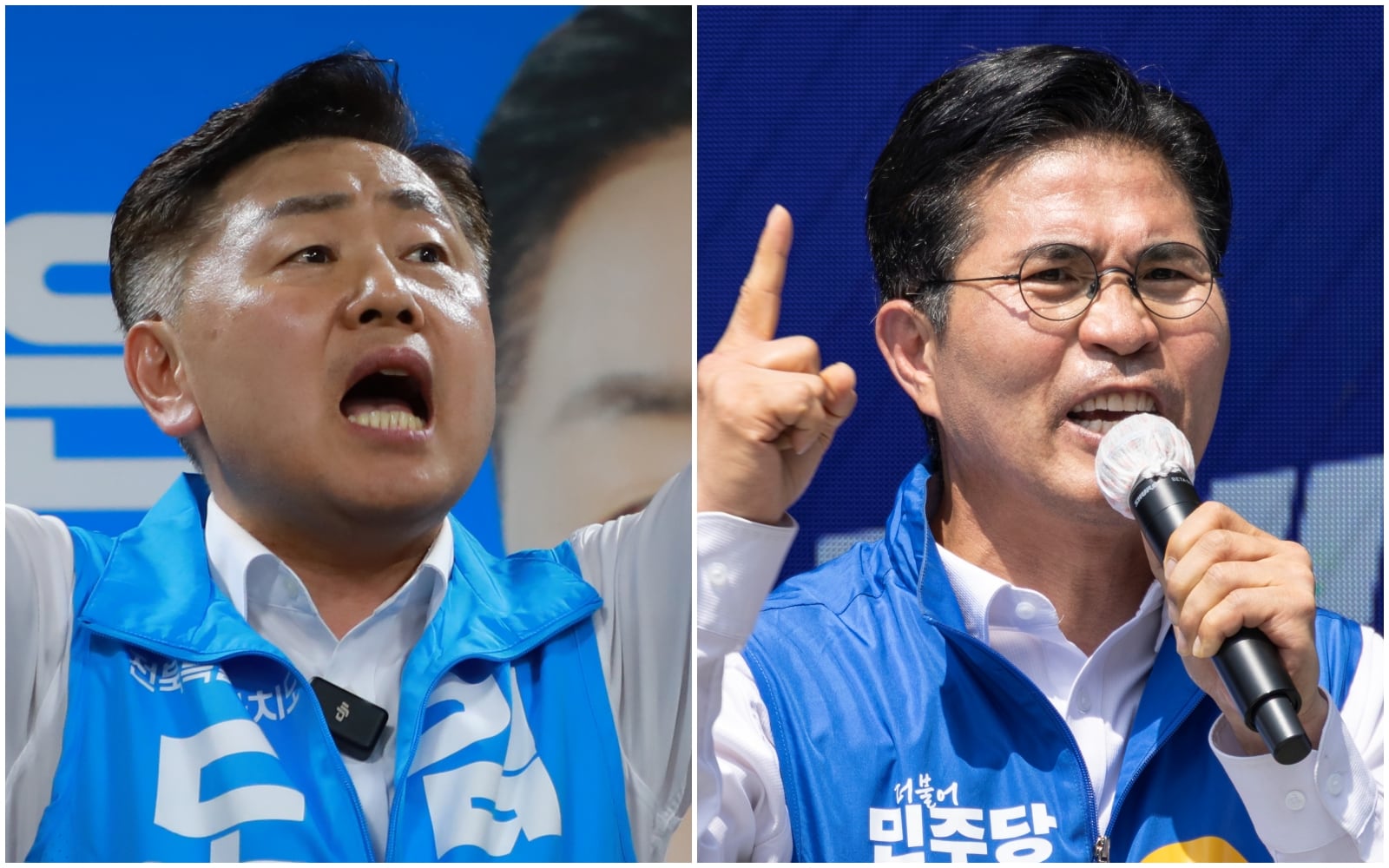 Democratic Party's Lee, Independent Kim clash over Song's defense