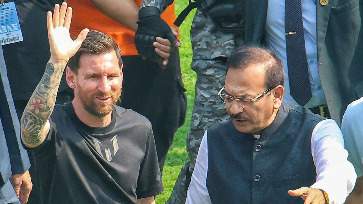 Chaos at Lionel Messi's Kolkata event: FIR filed against former Bengal ...