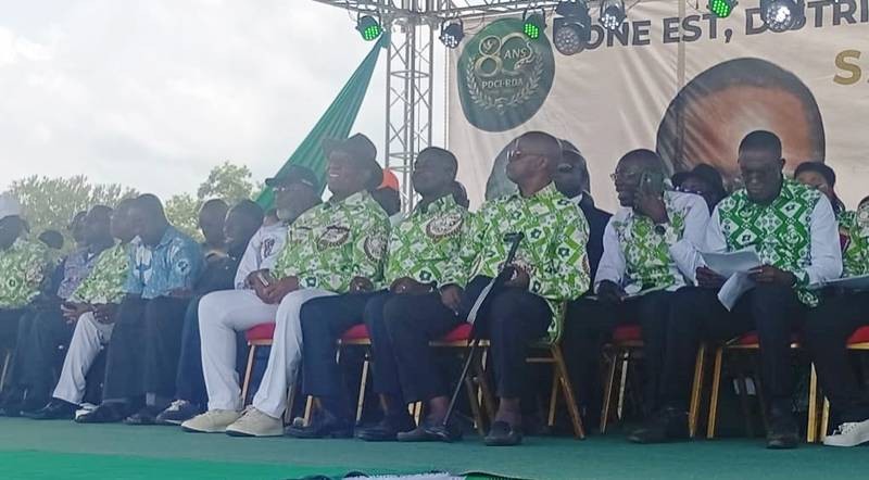 80 ans du PDCI-RDA à Abengourou : Une délégation du RHDP conduite par ...