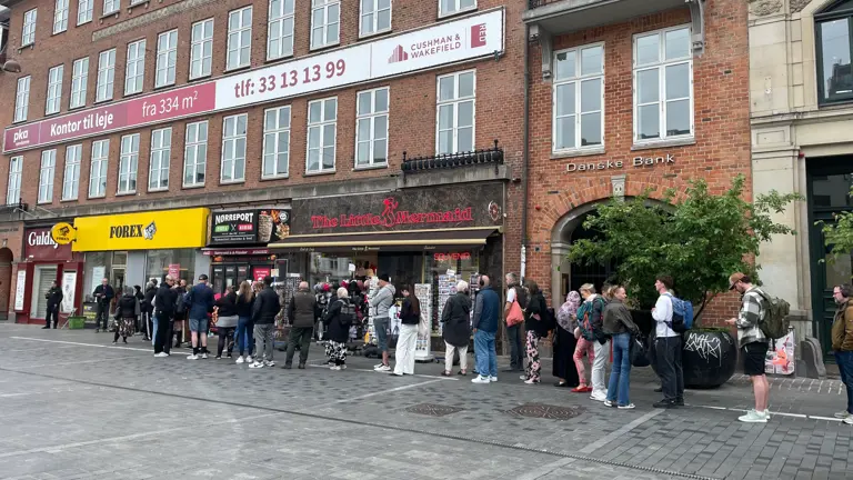 Snart er det for sent: 'Der er godt med kø'