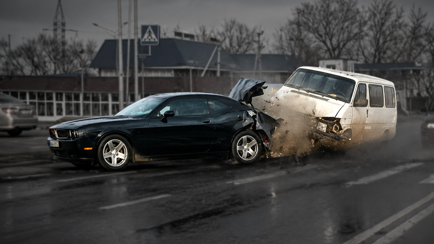 Crash incident caught on camera