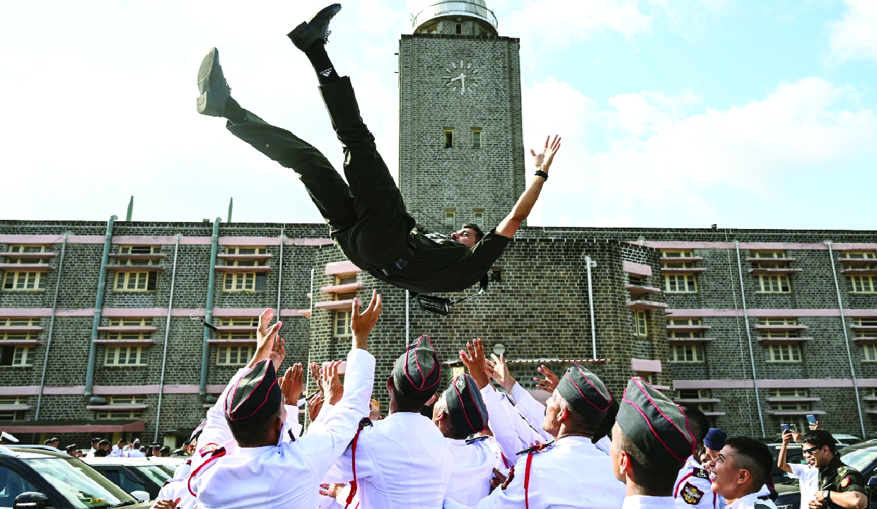 Military school alumni win top honours among passing-out NDA cadets