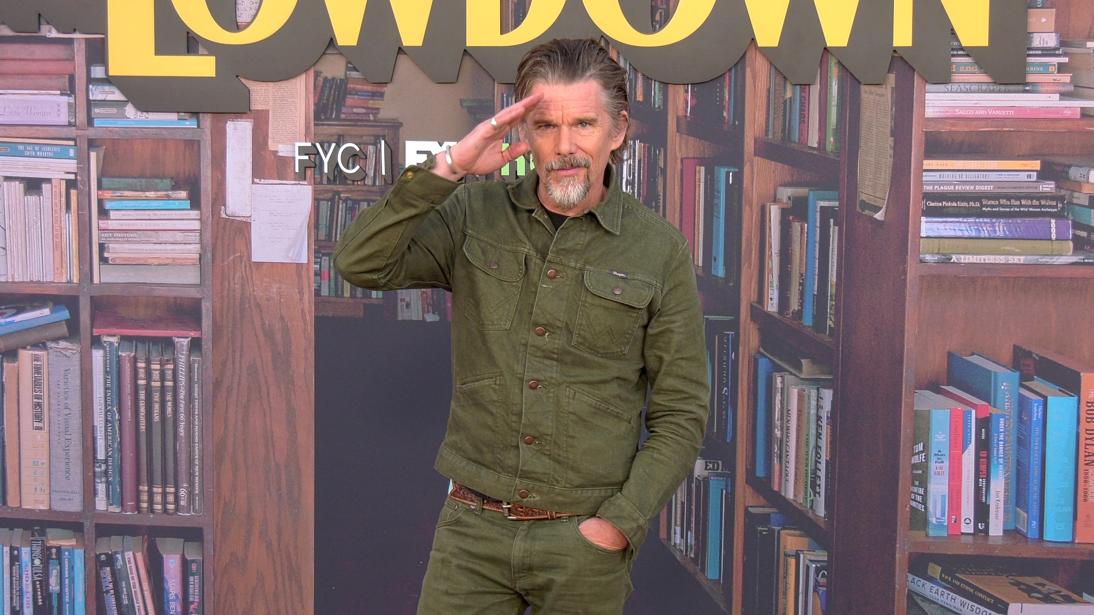 Ethan Hawke attends the FYC red carpet for FX's "The Lowdown"