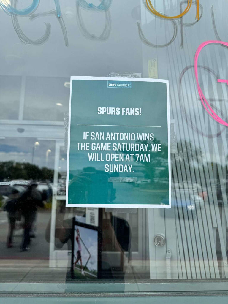 Spurs Western Conference Finals Game 7: Dick's Sporting Goods reveals ...