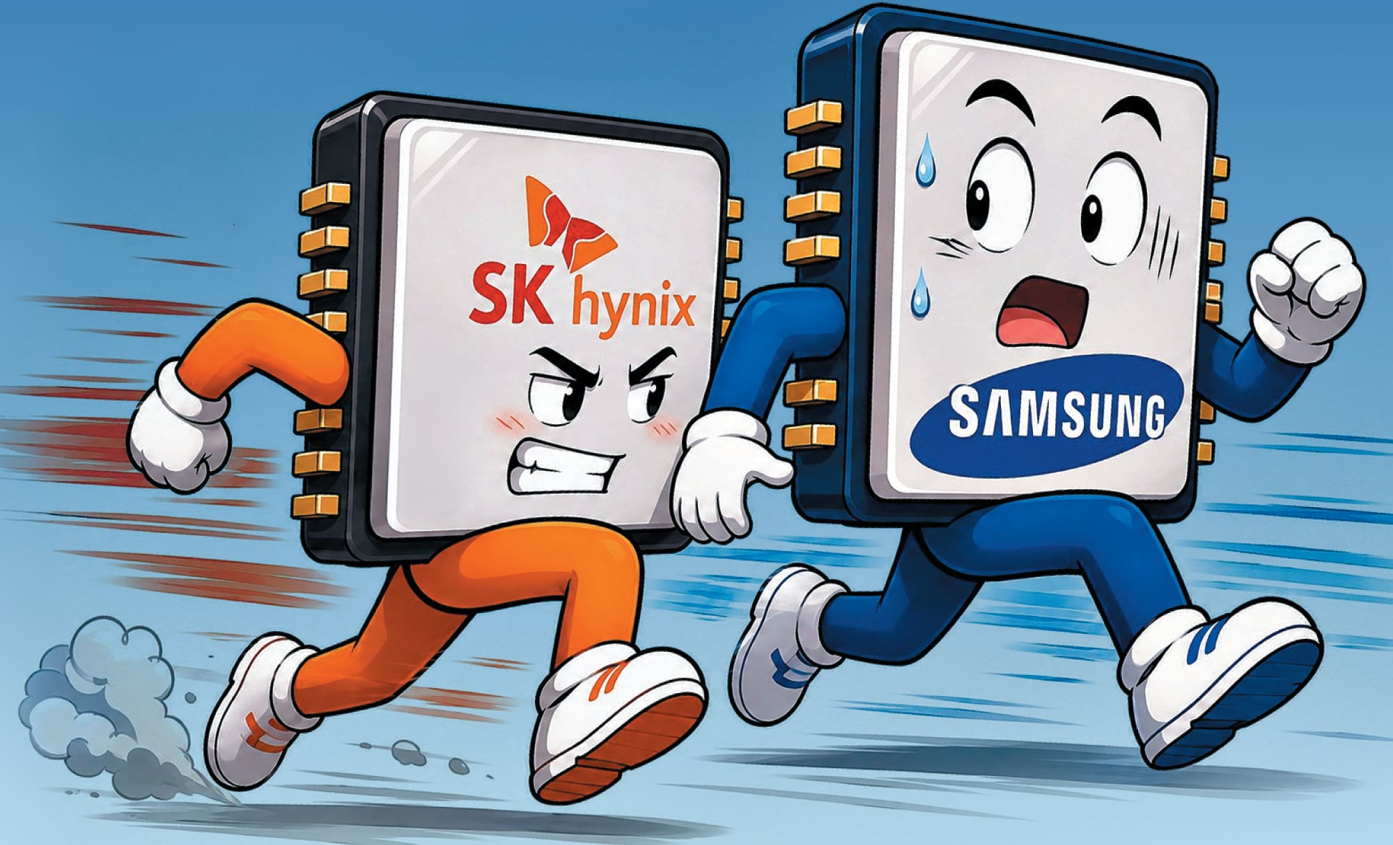 SK Hynix leveraged ETFs outpace Samsung Electronics by double