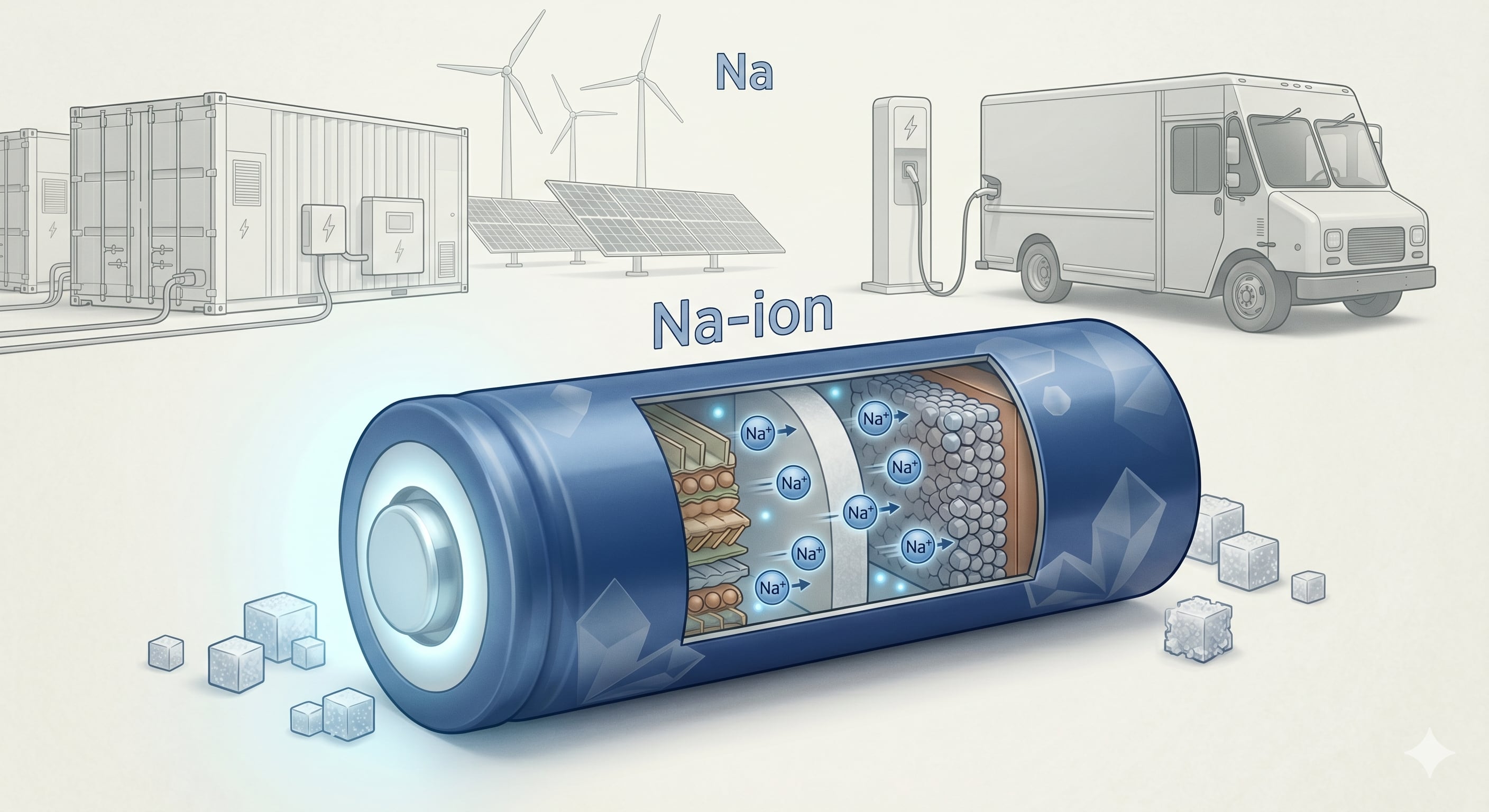 Sodium-ion batteries match Tesla's lithium-ion performance