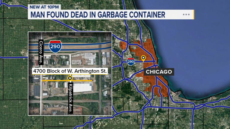 Person found dead inside garbage container in Lawndale, police say